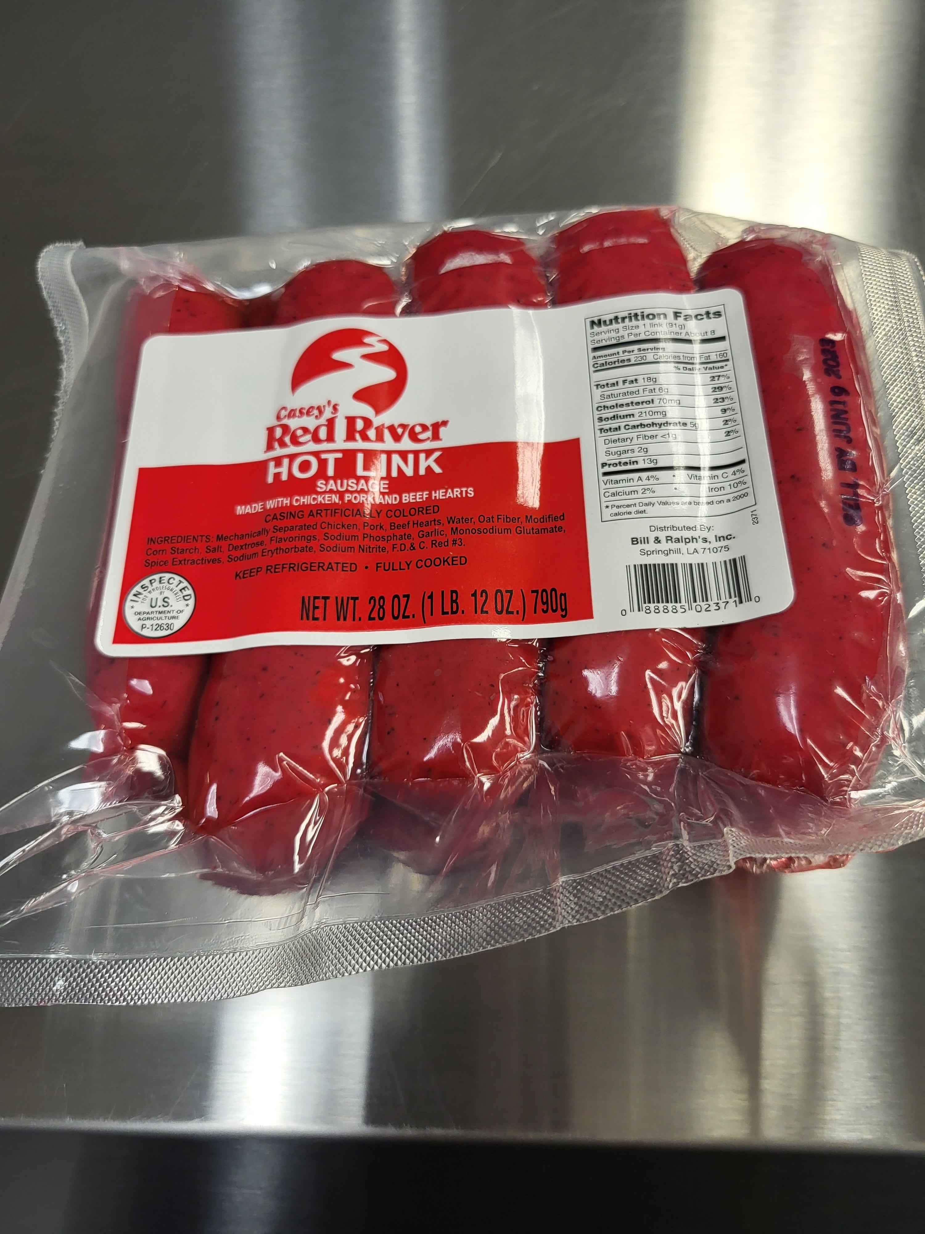 Red River Hot Links – Troys Butcher Shop