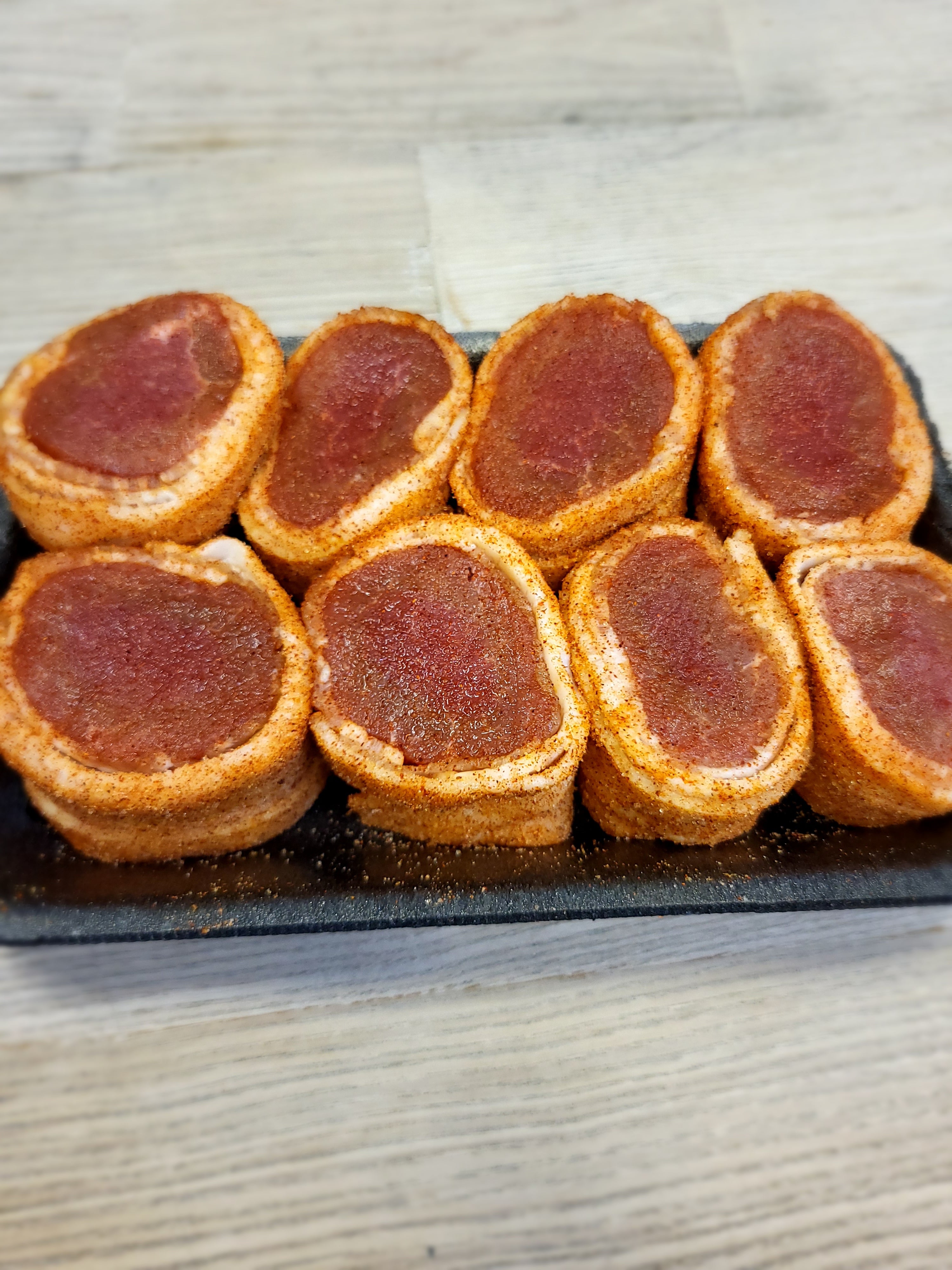 Bacon Wrapped Pork Tenderloin Medallion – Troys Butcher Shop